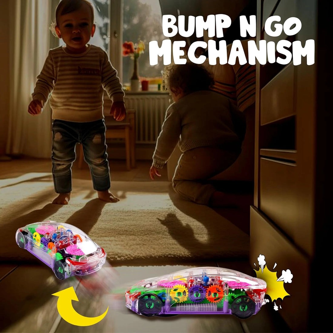 GearGlow™ Motion Learning Car – Lights, Gears & Smart Fun – My Store